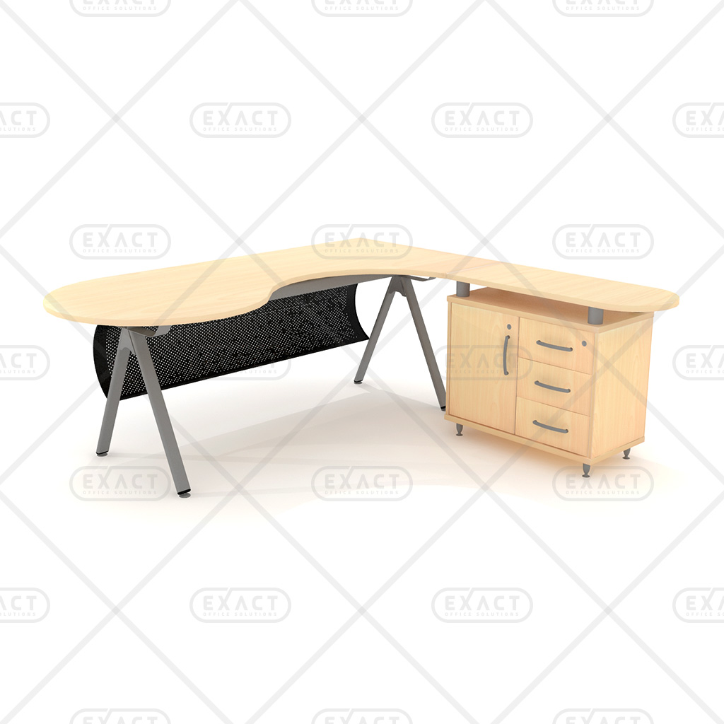 V- manager desk / C1.5 – Exact Office Furniture